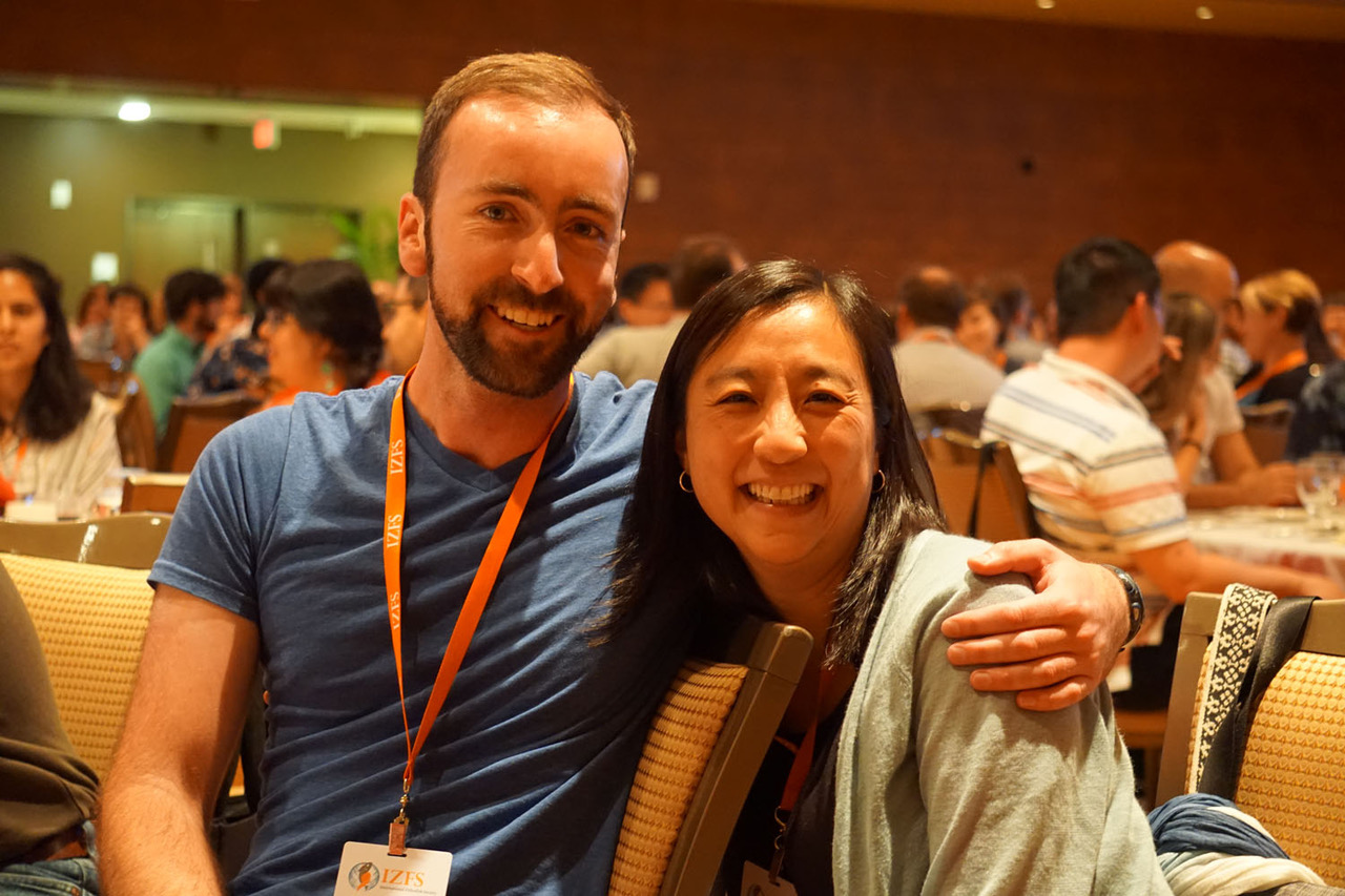 The people behind the papers – Chase Bryan and Kristen Kwan - the Node