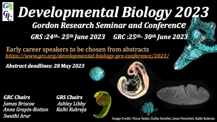 2023 Developmental Biology Gordon Research Conference and Seminar ...