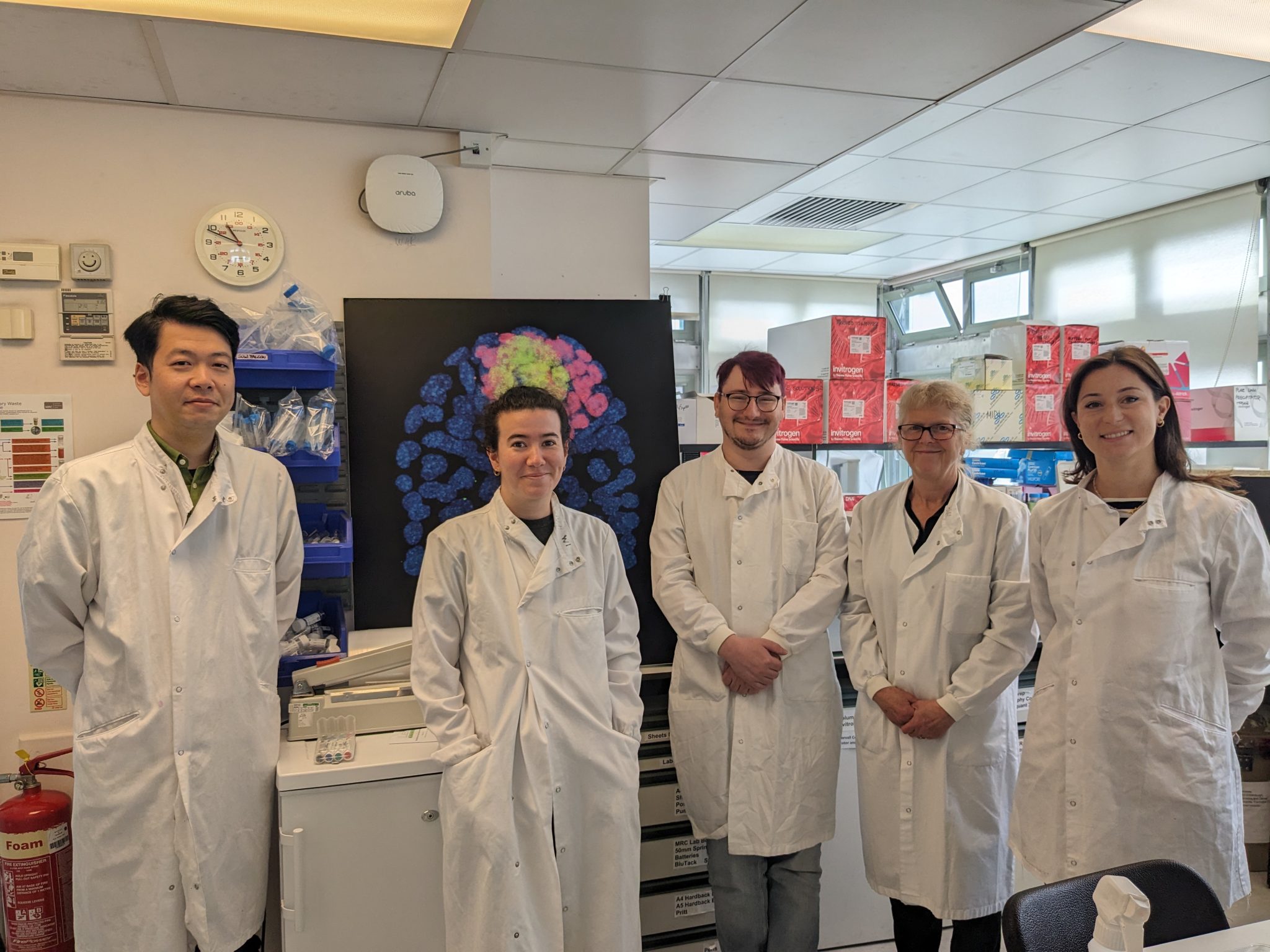 Lab meeting with the Nichols Lab - the Node